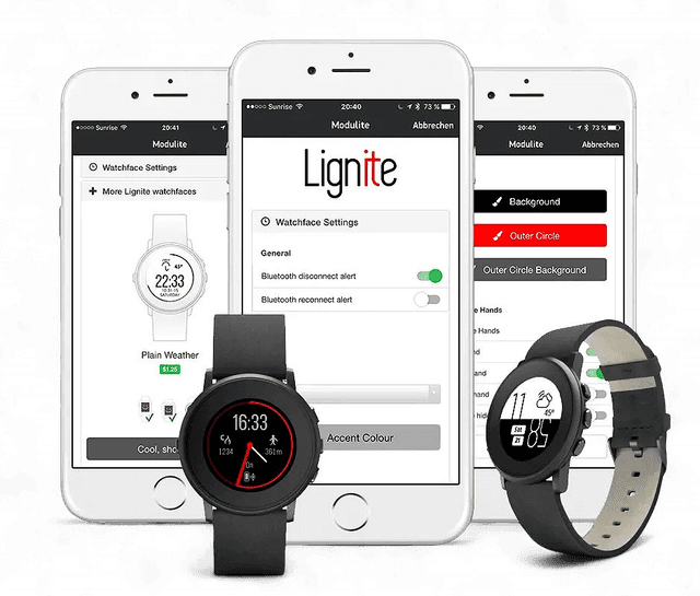 Lignite Watchfaces